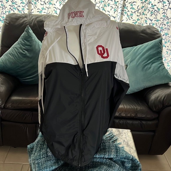 PINK Victoria's Secret | Jackets & Coats | Pink Collegiate Collection ...